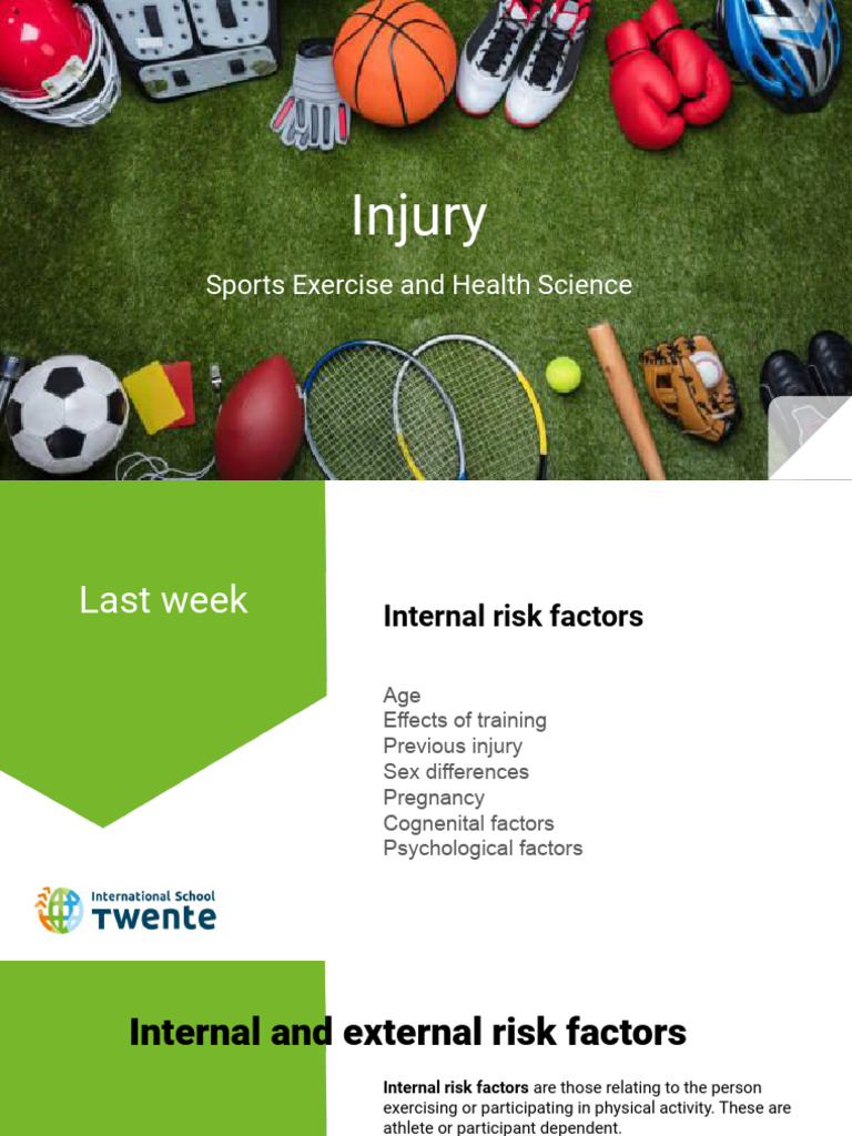 Injury lesson 3 (1) IB | PDF
