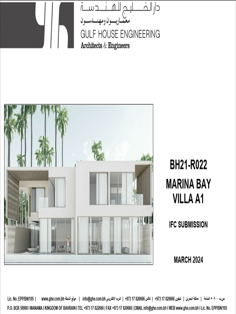 Gulf House Engineering Villa A1 Plans | PDF | Buildings And Structures ...