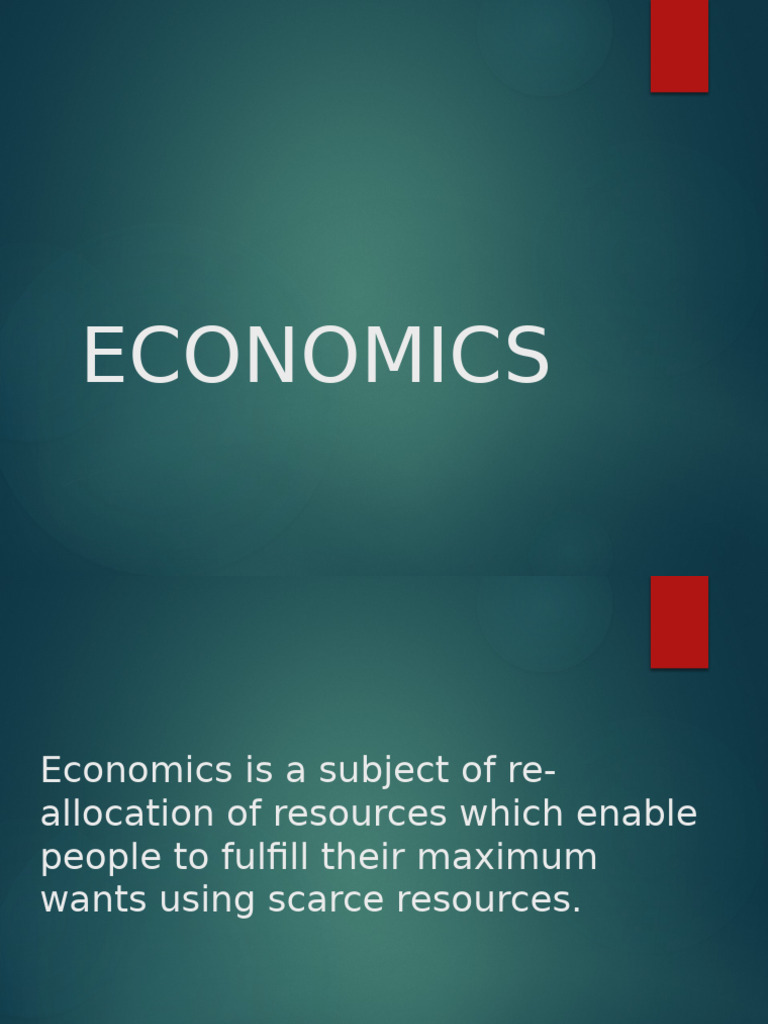 1.section 1 - Basic Economic Problem | PDF | Labour Economics ...