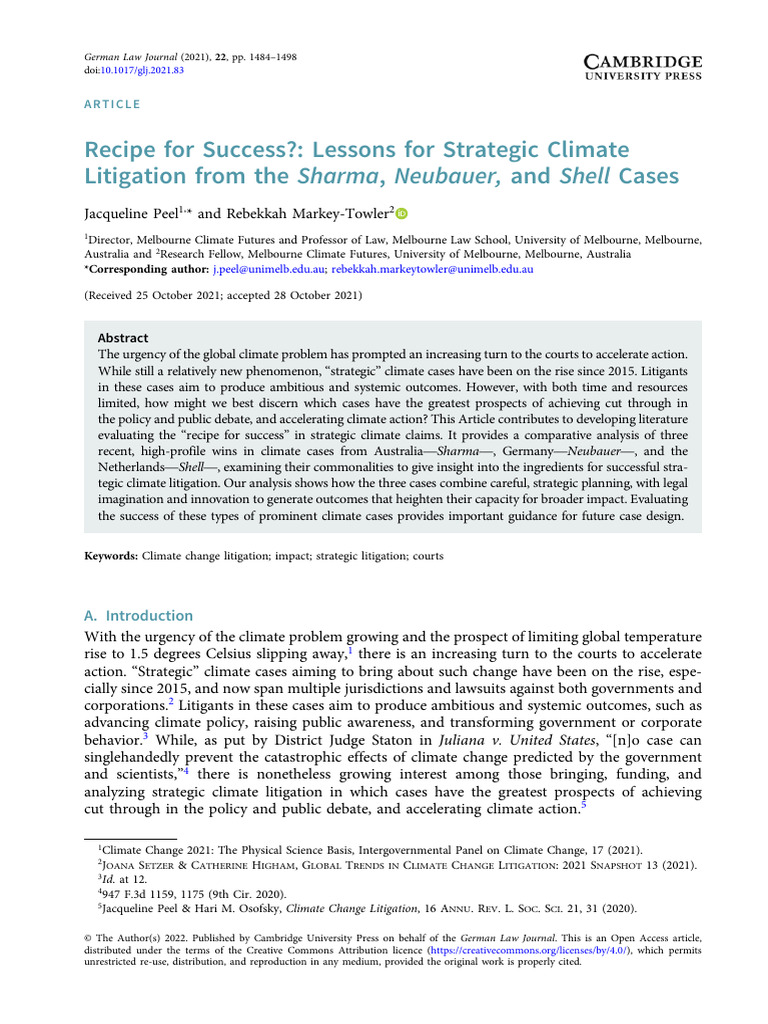 recipe-for-success-lessons-for-strategic-climate-litigation-from-the ...