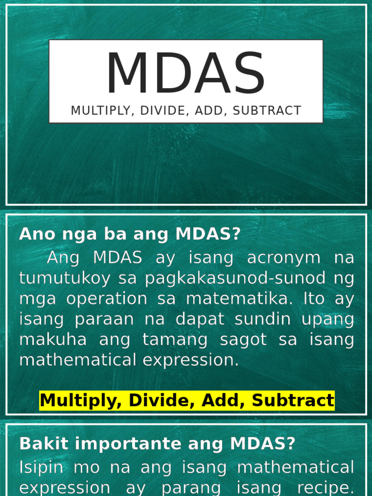 MDAS | PDF
