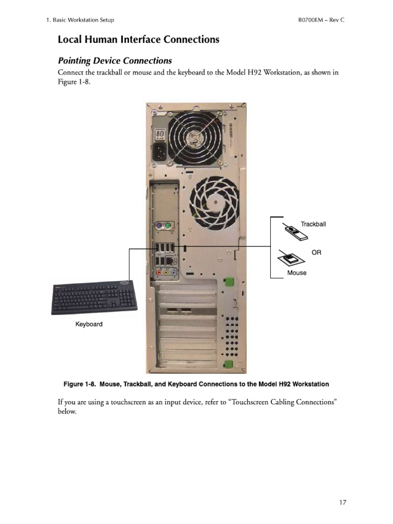 H92 Desktop Connections | PDF