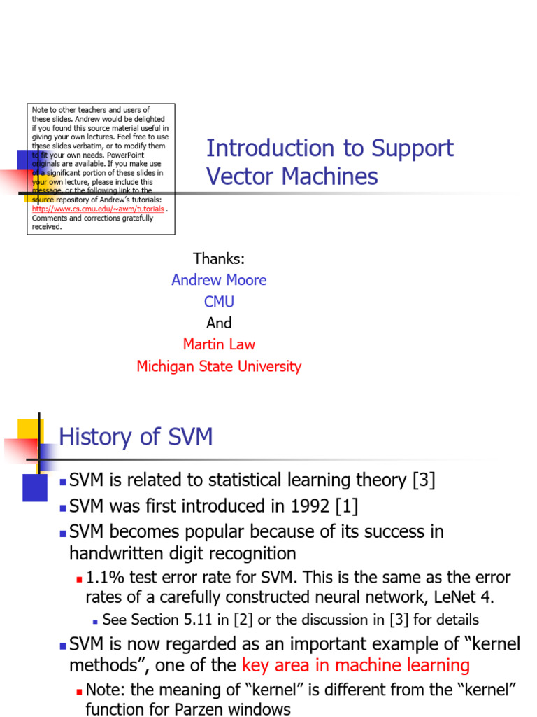 SVM | PDF | Support Vector Machine | Theoretical Computer Science