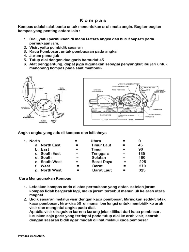 Pengenalan Kompas | PDF