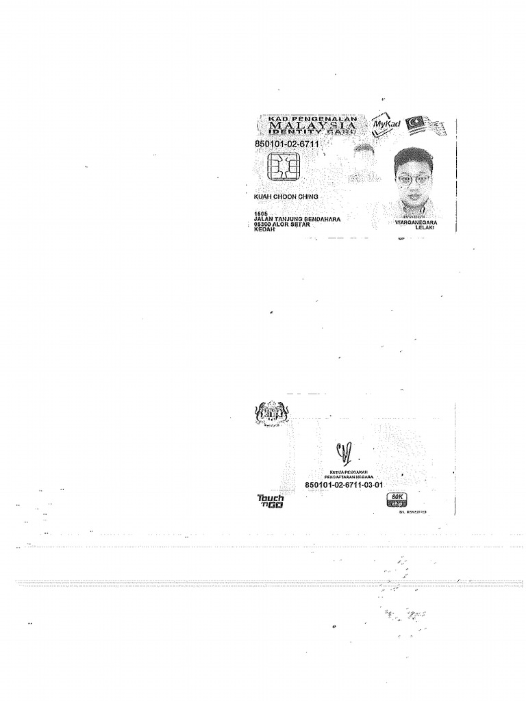 Director NRIC - Kuah Choon Ching | PDF