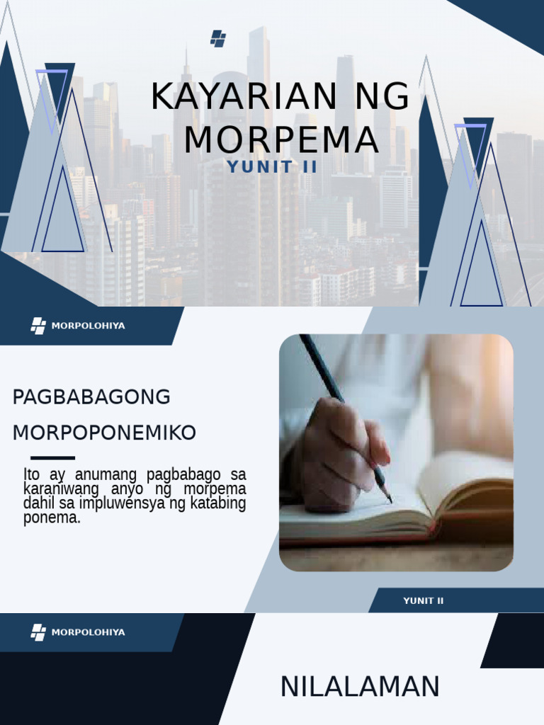 Pagbabagong Morpoponemiko | PDF