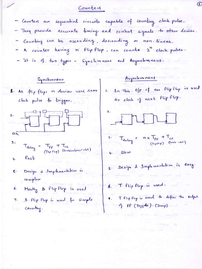 Unit 3 Counters | PDF