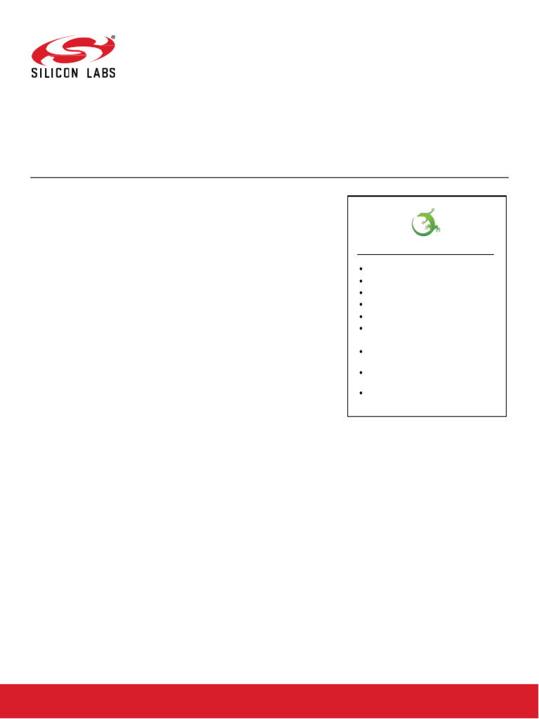 Gecko Platform Release Notes 4.2.1.0 | PDF | Device Driver | Computer ...