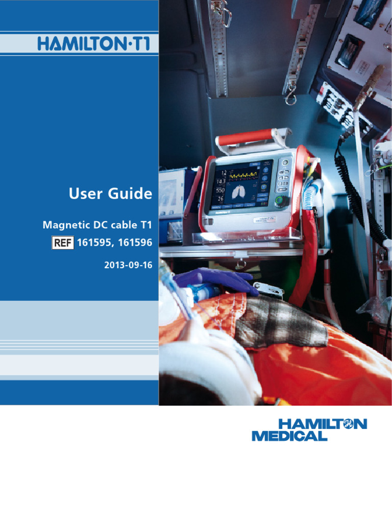 HAMILTON T1 - Magnetic DC Cable T1 - User Guide - en - 612291.01 | PDF ...
