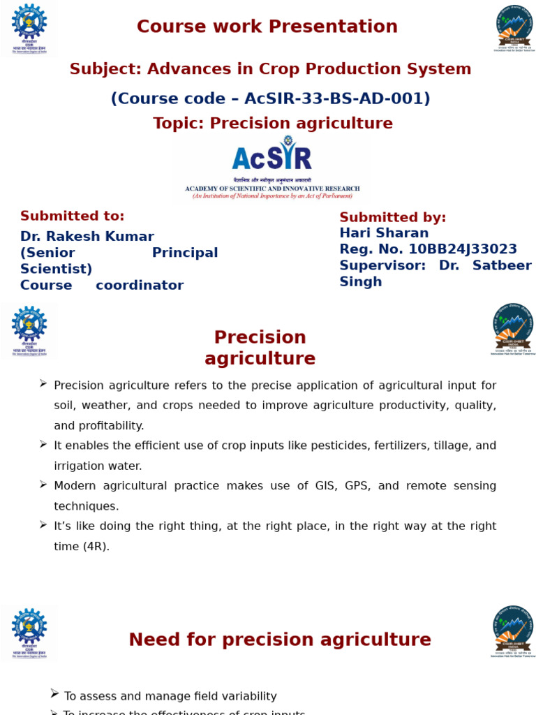 precision agriculture | PDF | Agriculture | Vineyard