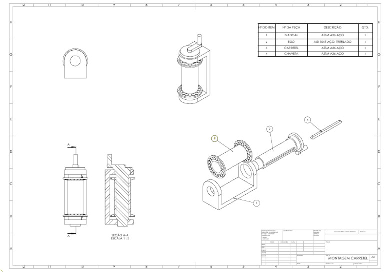 Anexo 20 (PDF) Desenho Do Conjunto Com Vista Explodida | PDF