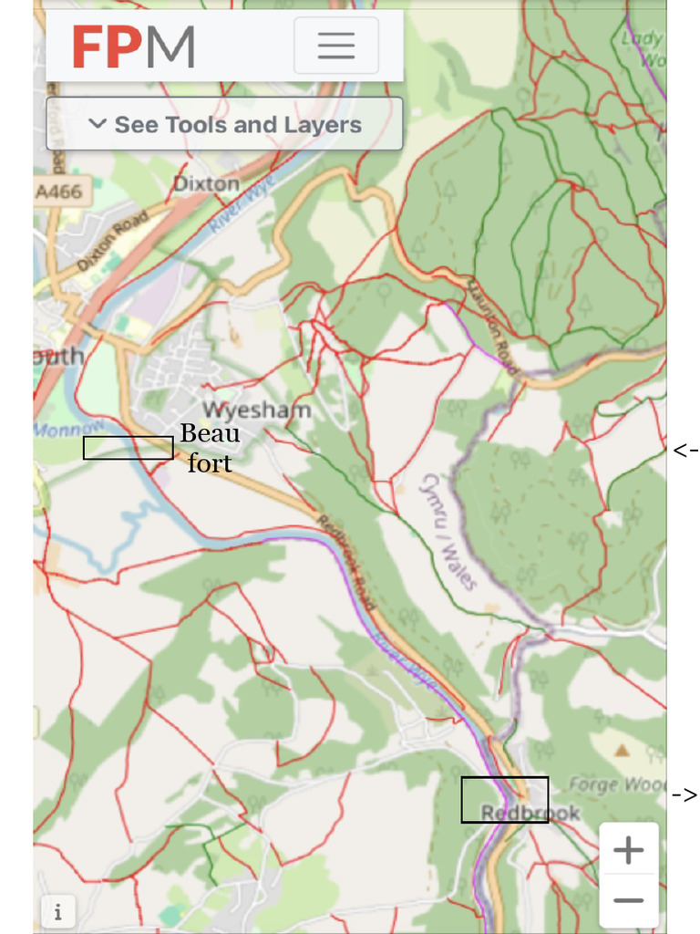 Tintern-Monmouth map | PDF