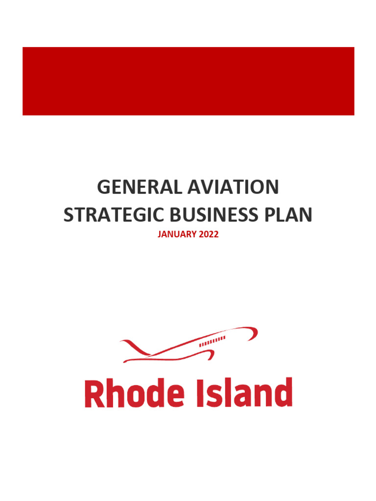 TAB 01b - Rhode Island Airport - Example Plan | PDF | Airport | Swot ...