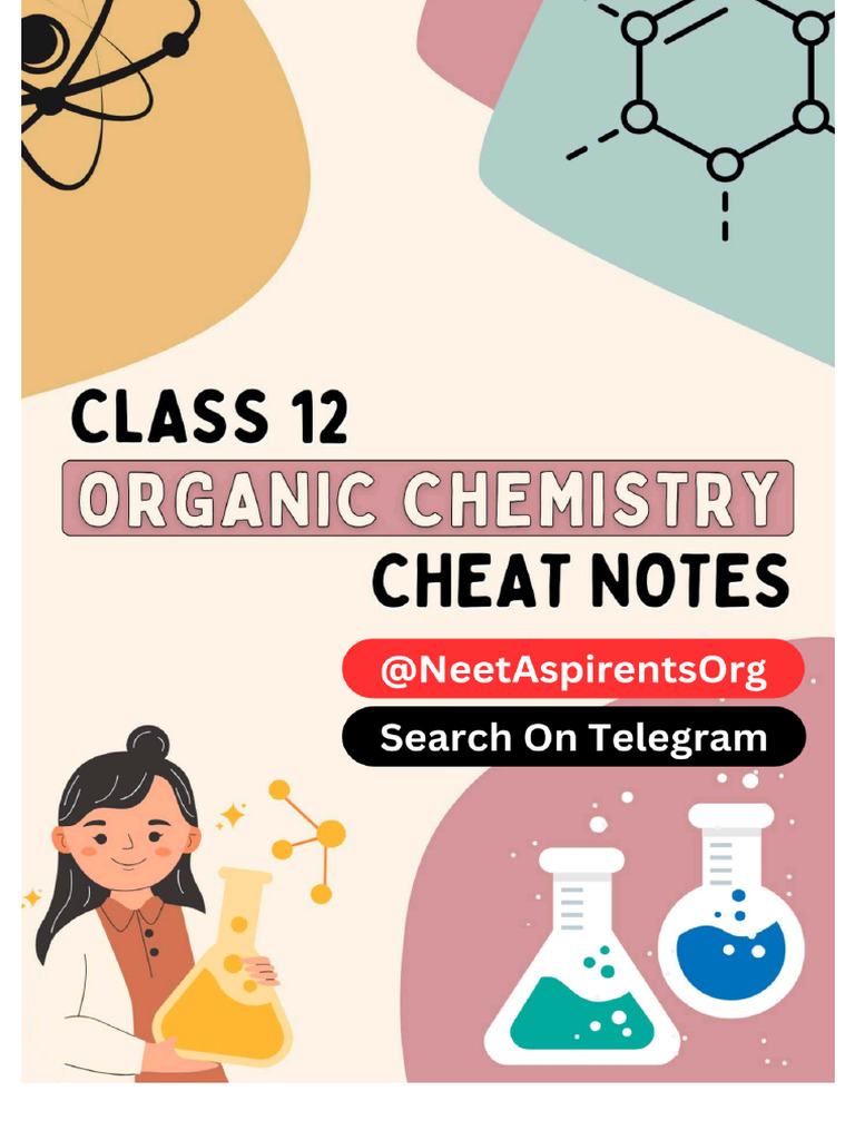 Class 12 Organic Chemistry Handwritten Notes | PDF