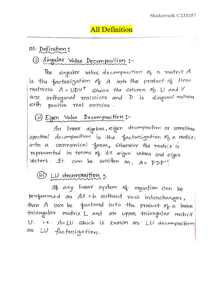 All Definition | PDF