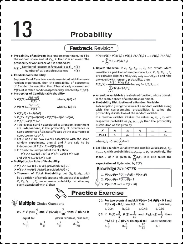Maths Chapter 13 | PDF