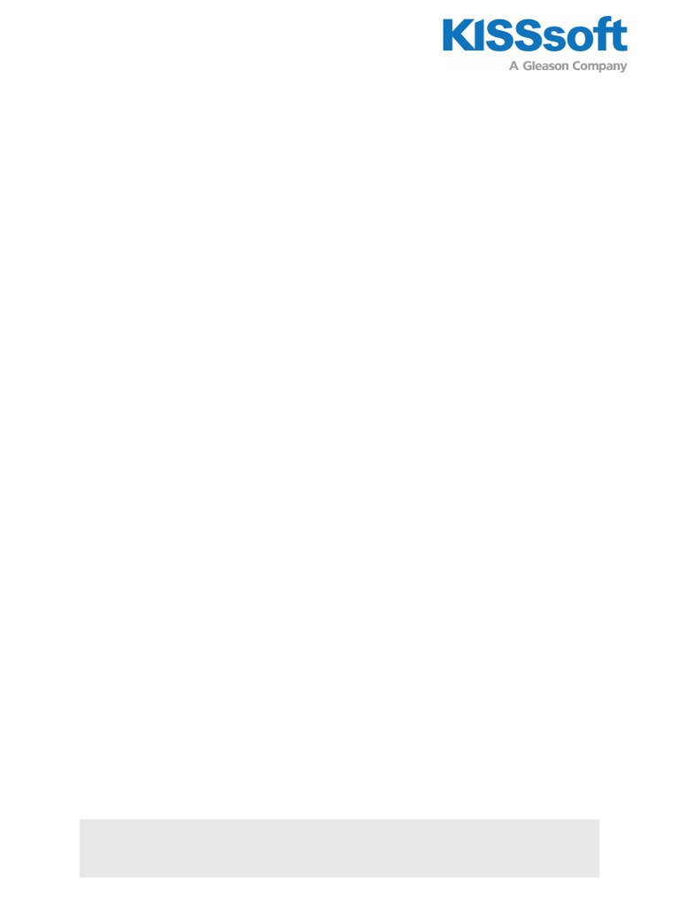 KISSsoft_2023_Servicepack_changelog | PDF | Gear | Finite Element Method