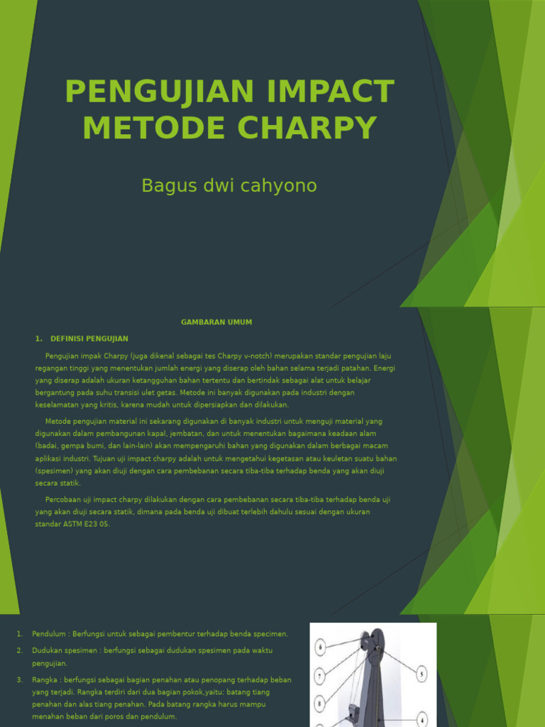 Pengujian Impact Charpy | PDF