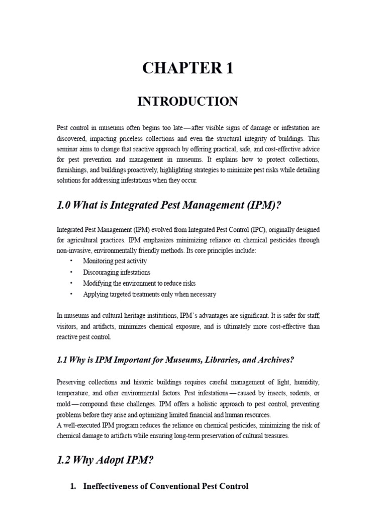 IPM Seminar Introduction | PDF | Pest Control | Pesticide