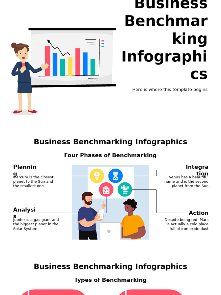 Business Benchmarking Infographics by Slidesgo | PDF | Planets | Solar ...