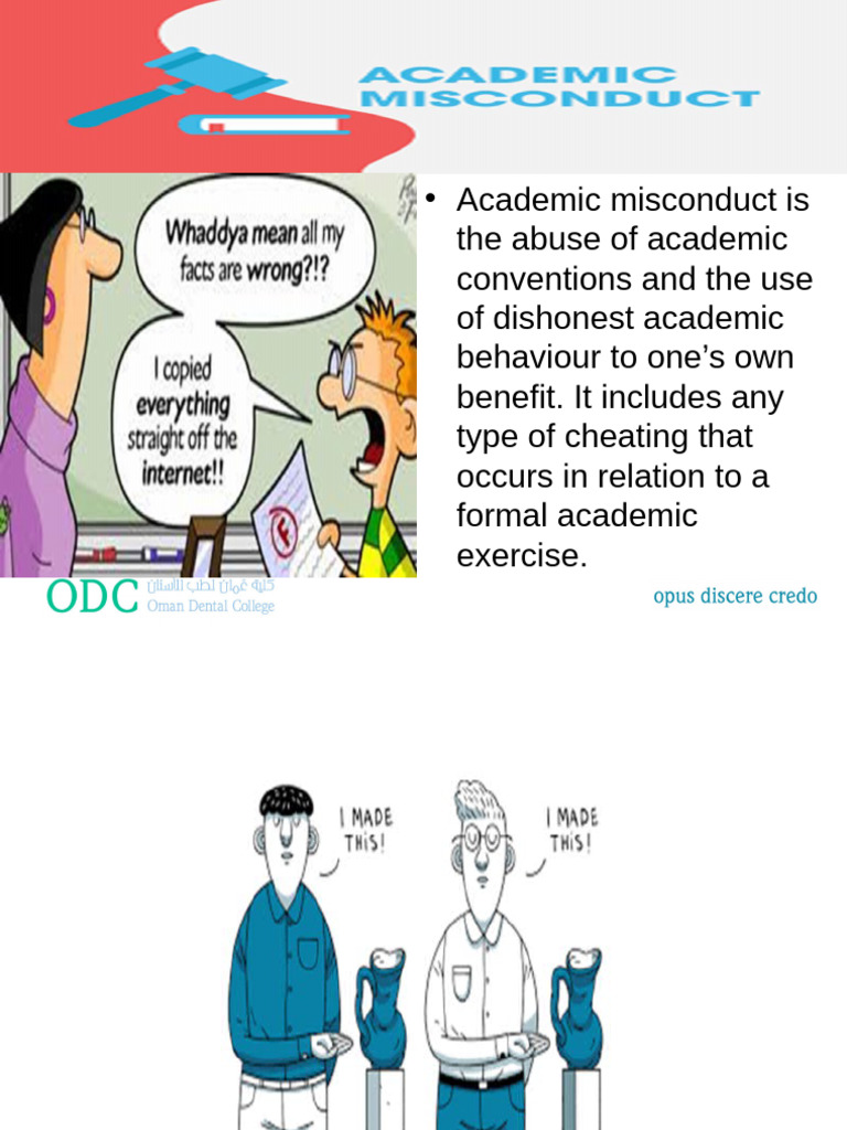 Academic Misconduct Plagiarism | PDF | Academic Dishonesty