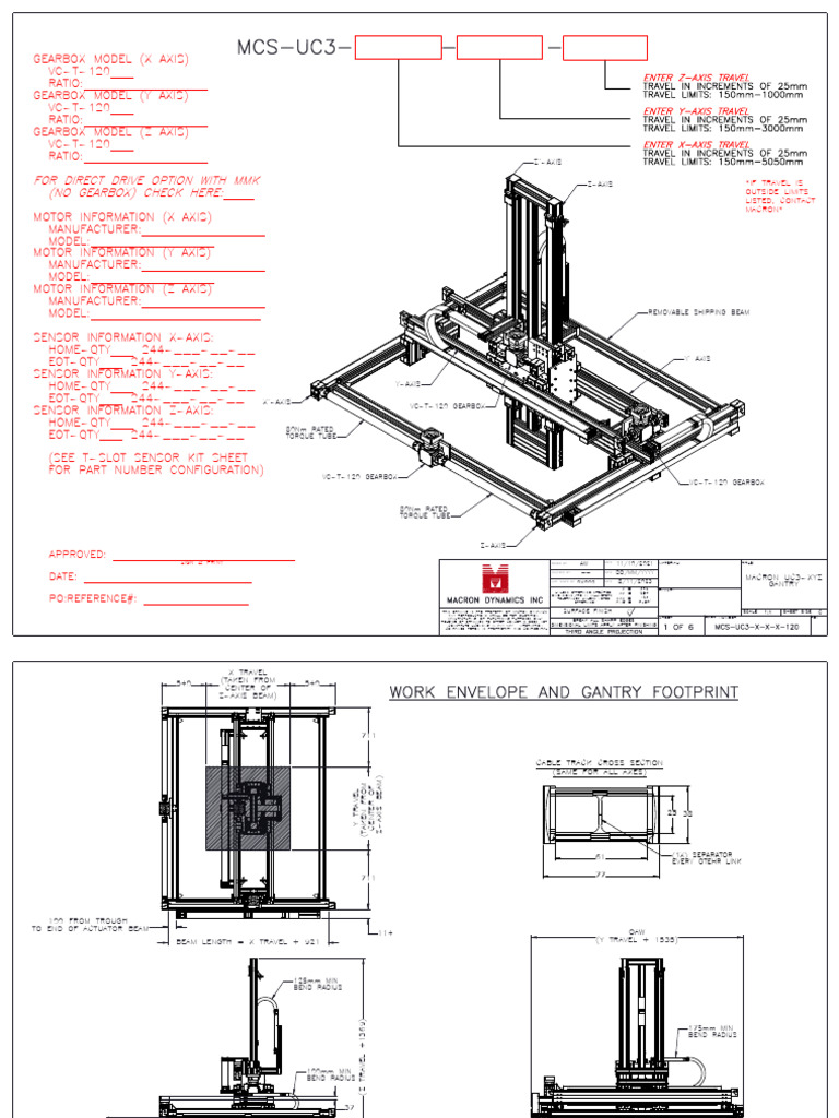 MCS-UC3-Datasheet | PDF | Beam (Structure) | Engineering Tolerance