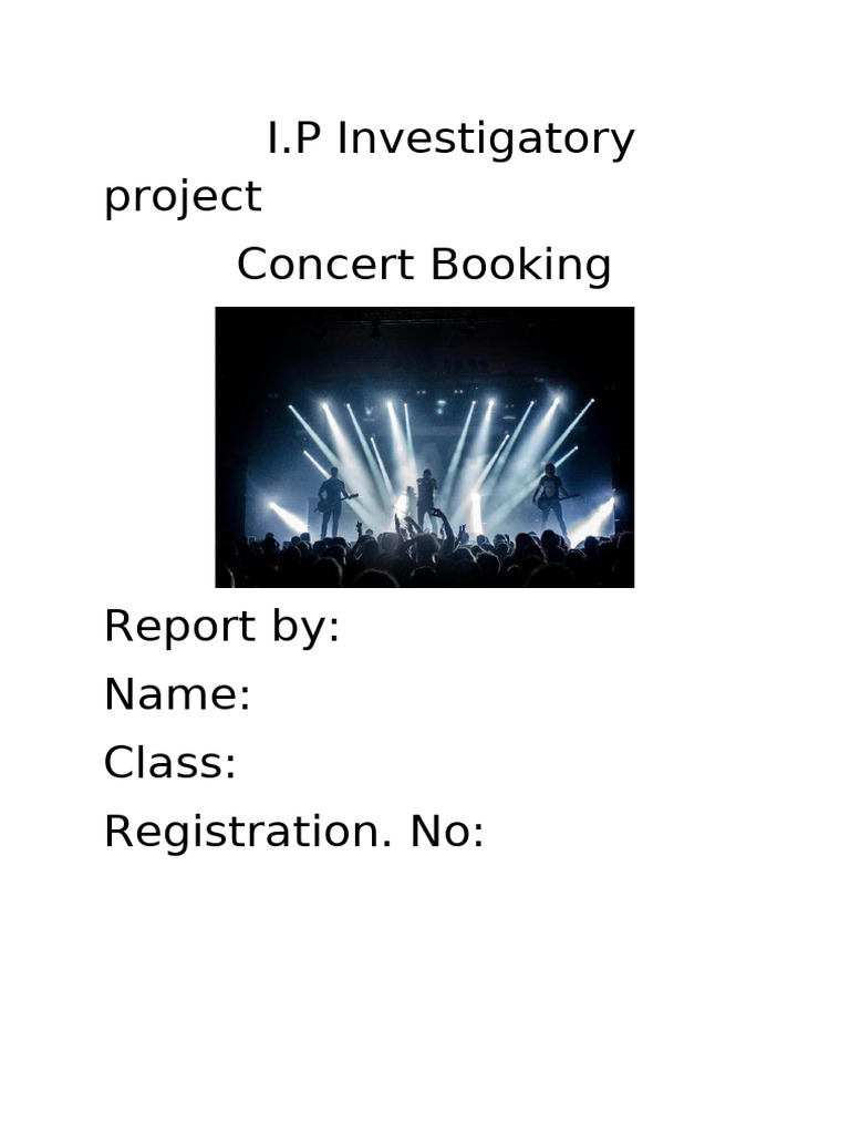 Concert Data Analysis with Python | PDF | Python (Programming Language ...