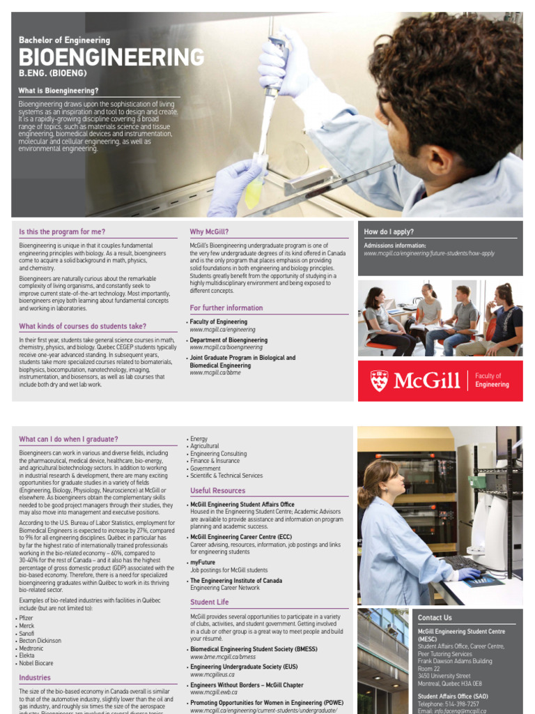 bioengineering | PDF | Engineering | Biological Engineering