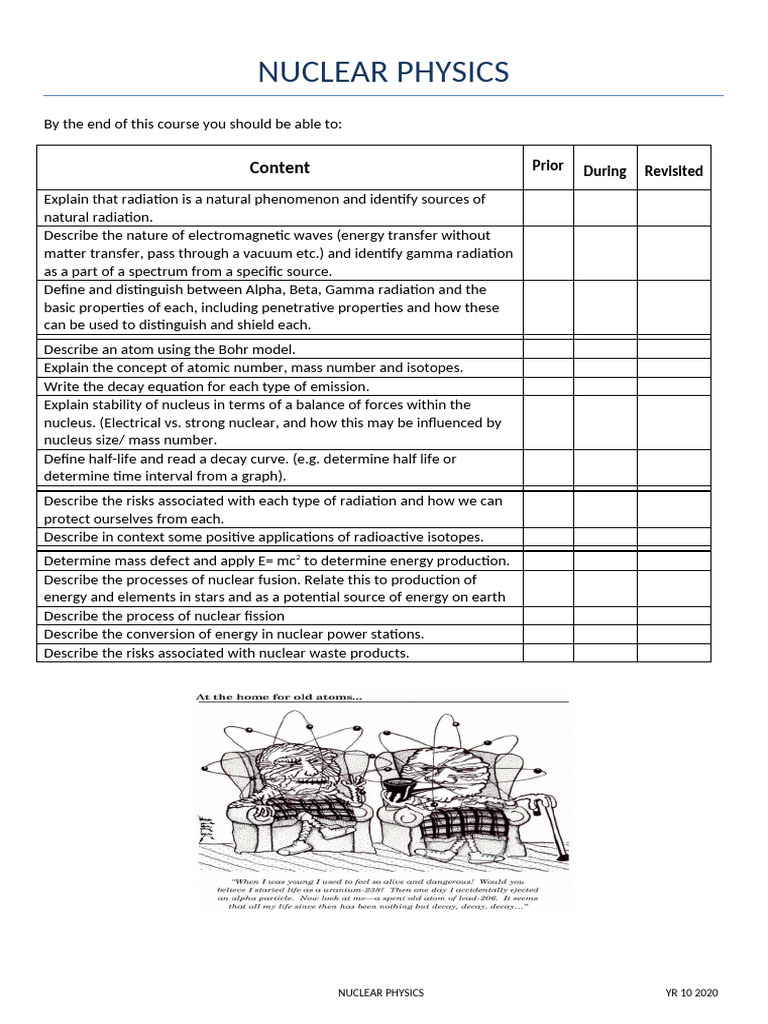 Nuclear Physics Booklet | PDF | Nuclear Physics | Neutron