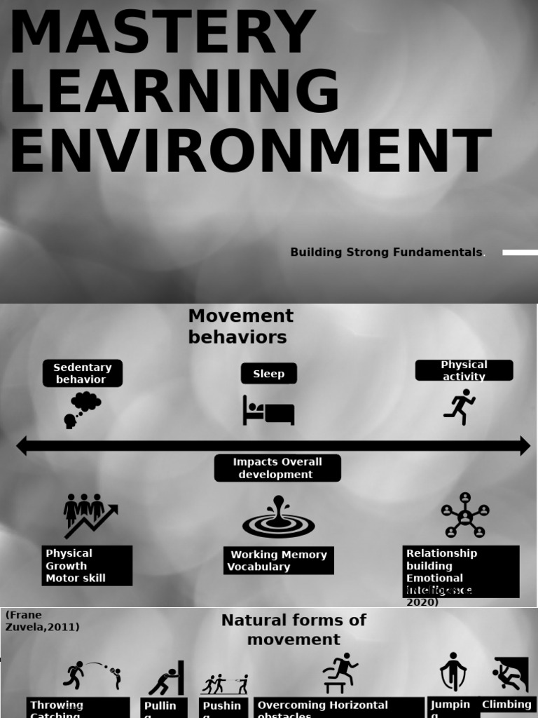 Mastery Learning | PDF | Motivational | Motivation