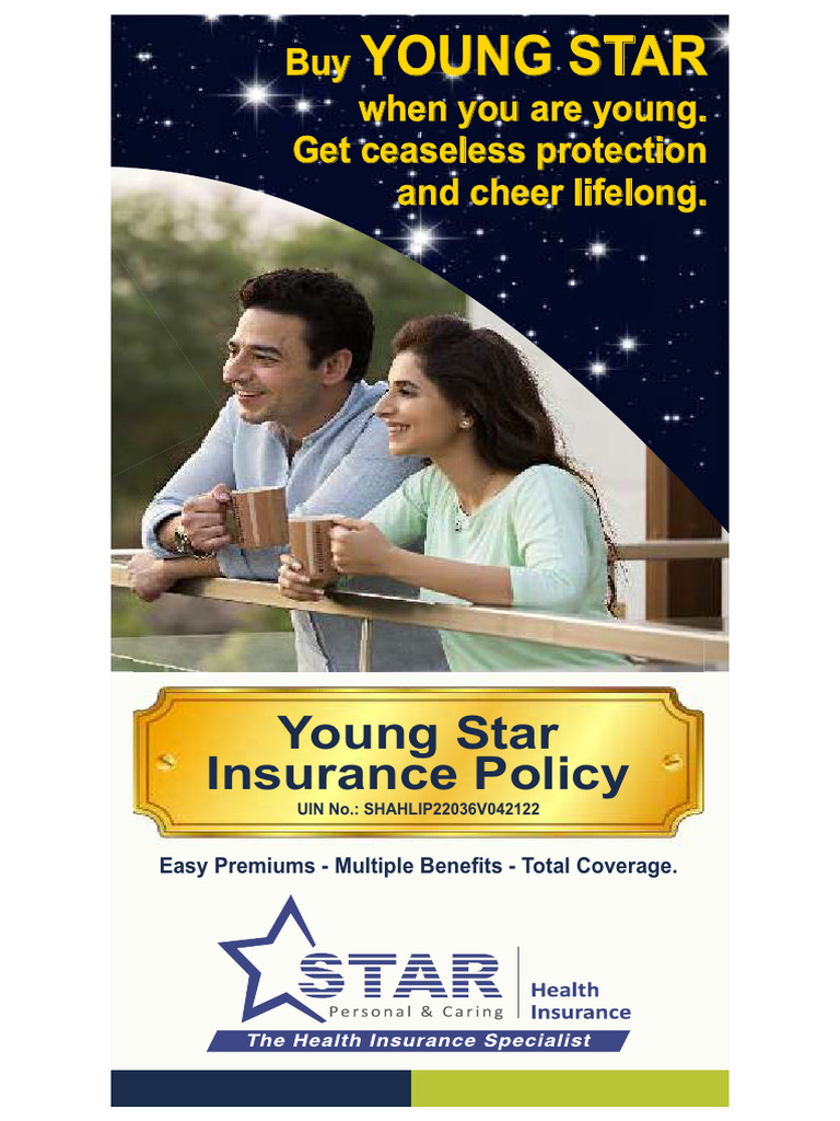 Young Star Insurance Policy: Uy When You Are Youn Et Ceaseless ...