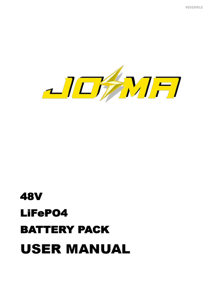 48v Lifepo4 Battery User Manual v20221207 | PDF | Liquid Crystal ...