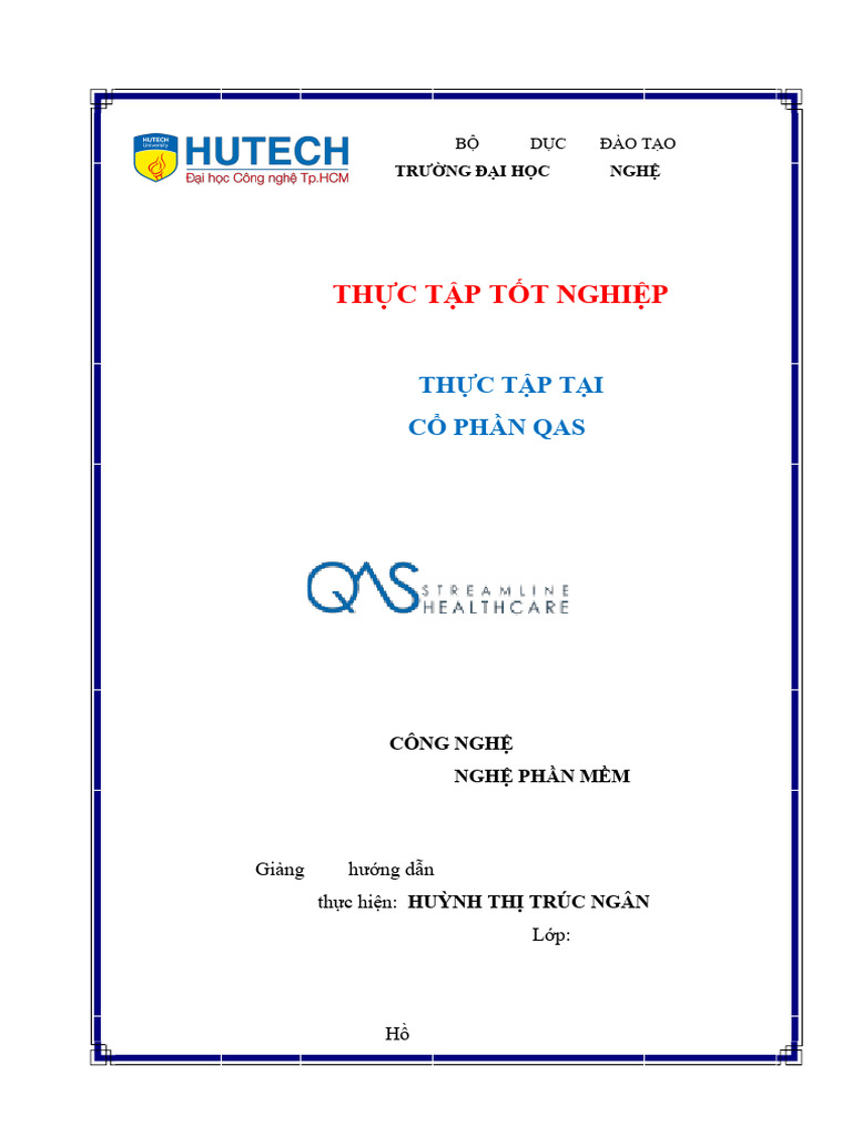 BAocaothuctap-QAS | PDF