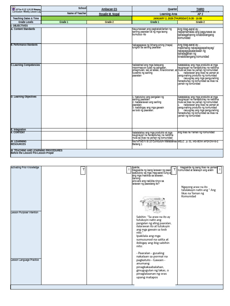 MAKABANSA-AP Week 3 | PDF