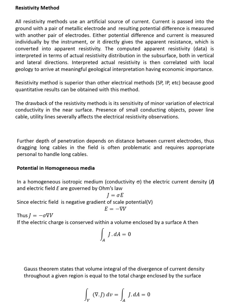 Electrical Lecture 3 | PDF | Electrical Resistivity And Conductivity | Applied And ...