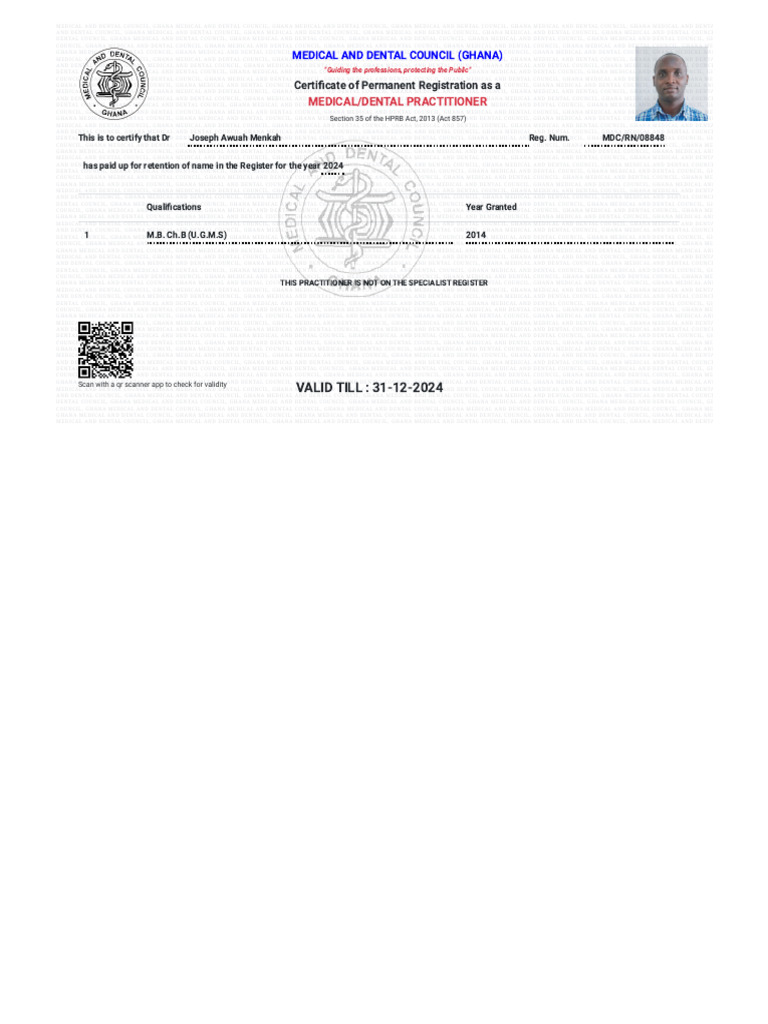 MDC Practitioners Portal | PDF