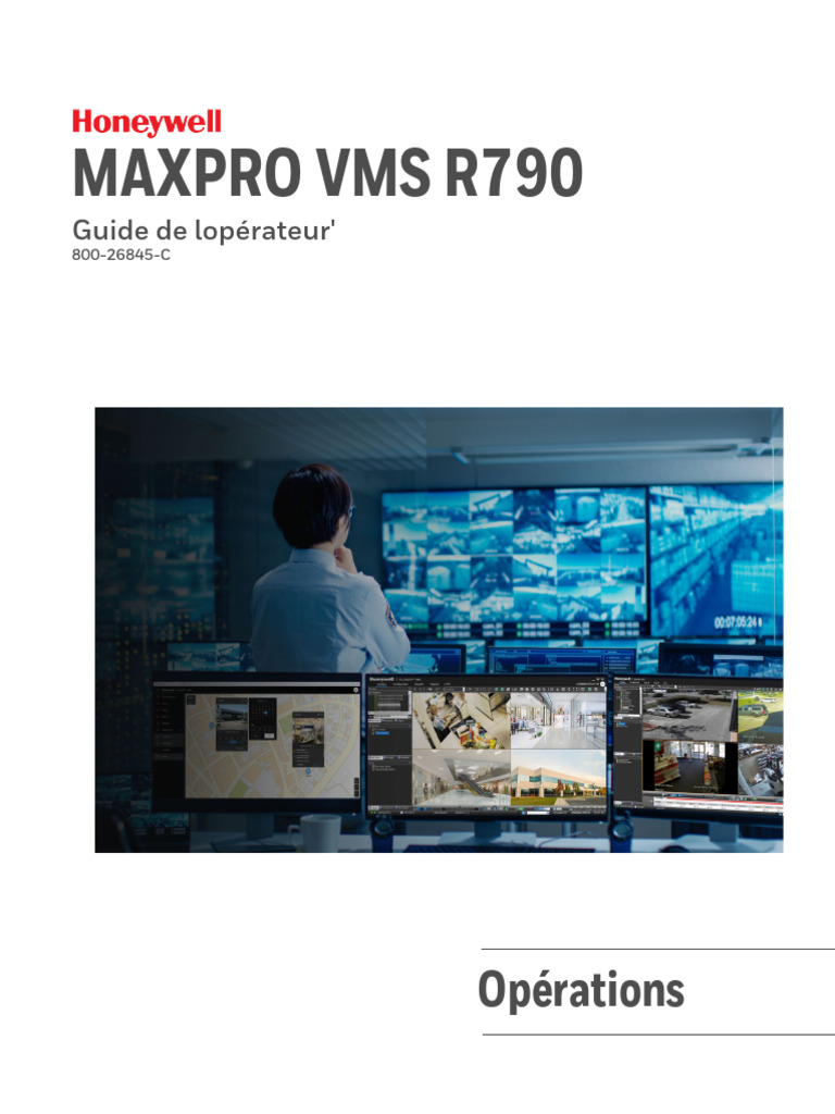 800-26845-c Maxpro Vms r790 Operator Guide - French | PDF | Mot de ...
