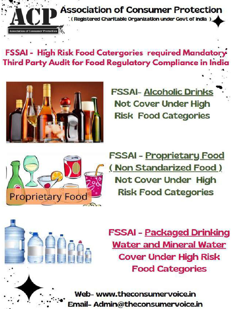 FSSAI-high-risk-food-categories | PDF