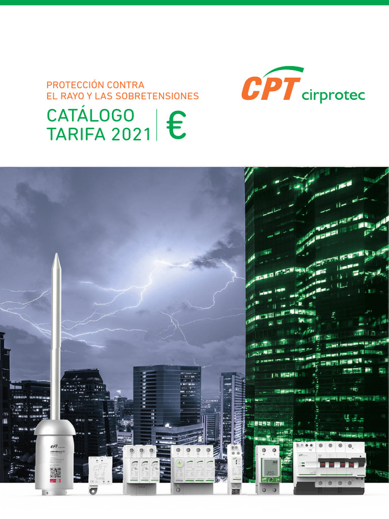 CPT-Cirprotec-C-TARIFA-PRECIOS-2021v2 Low | PDF | Energia electrica ...