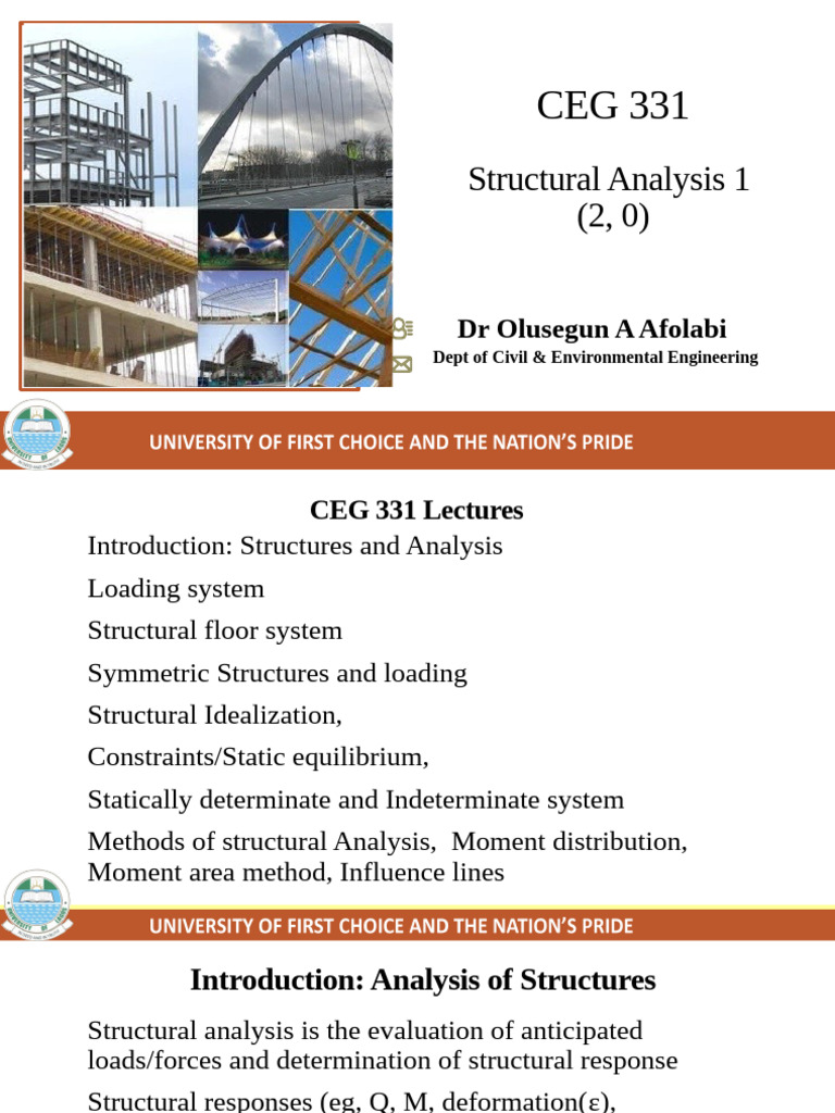 CEG 331 - 2024 PPT-4 | PDF | Symmetry | Bending