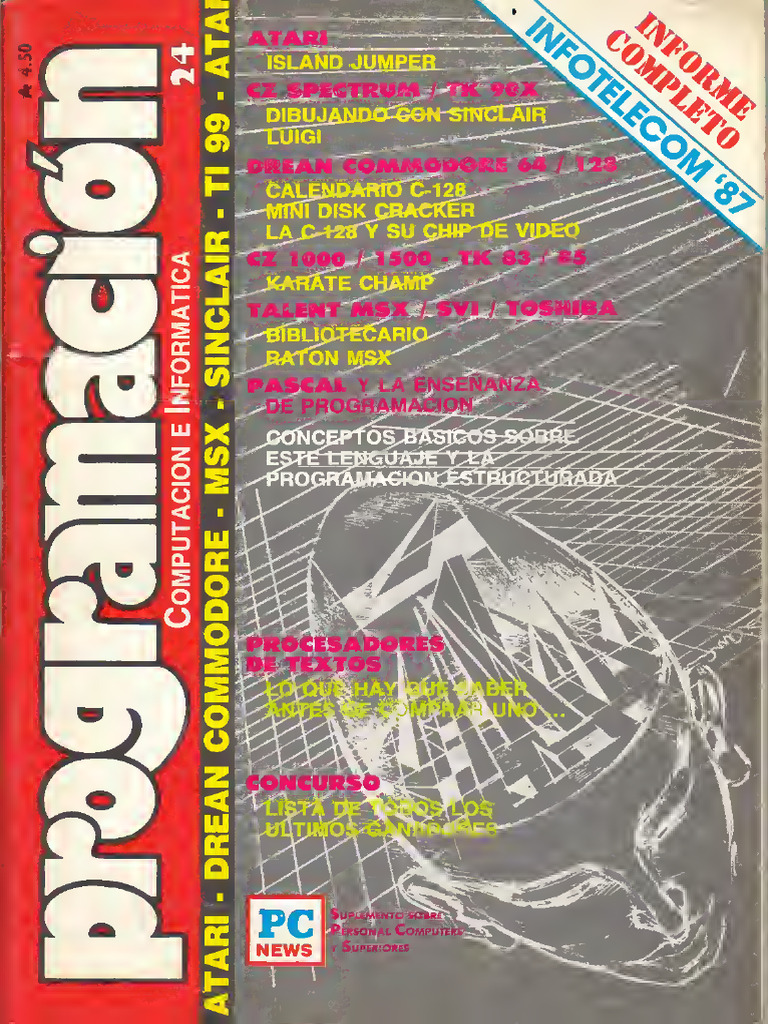 RATON MSX Programacion - Popular - 24 | PDF | Programación de computadoras | Enseñando