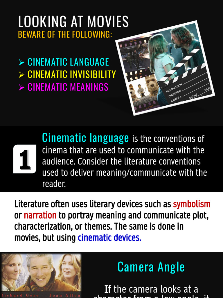 Cinematic Language and Invisibility Explained | PDF | Cinematography ...