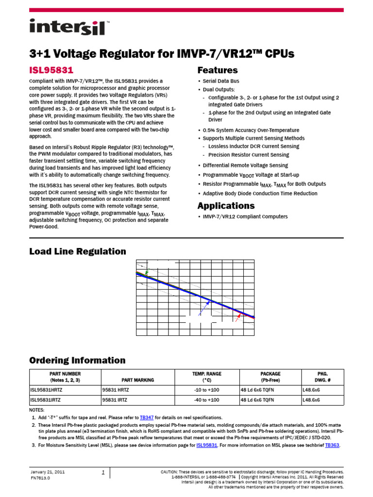 isl95831-datasheet | PDF | Mosfet | Field Effect Transistor