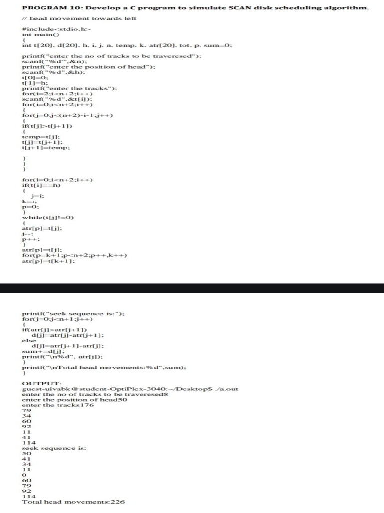 os important programs | PDF