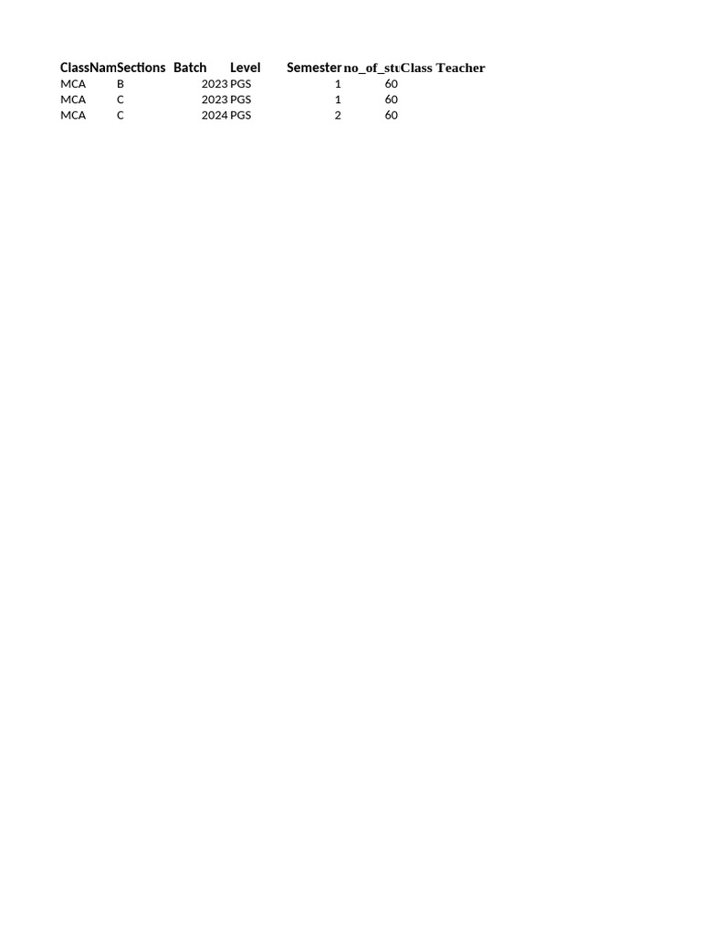 Program Template | PDF