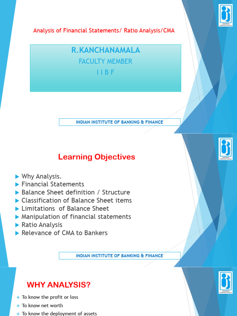CMA Ratio Analysis and Financial Statements | PDF | Income Statement ...