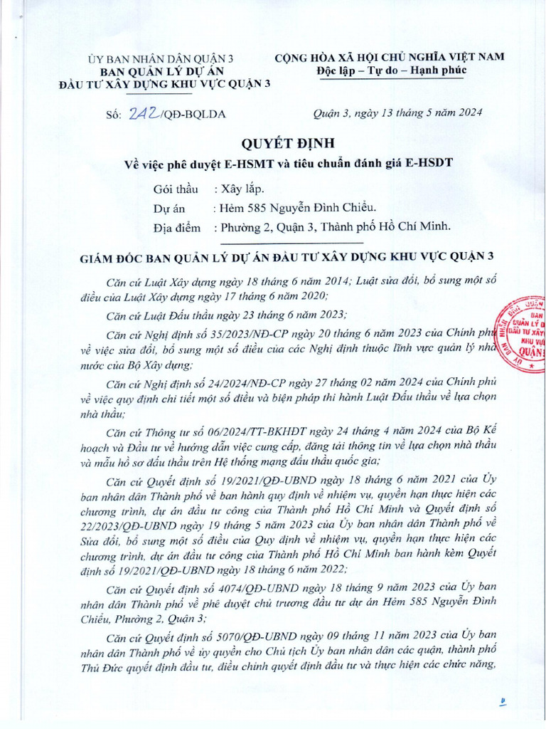 QD HSMT Bqlda 242 | PDF