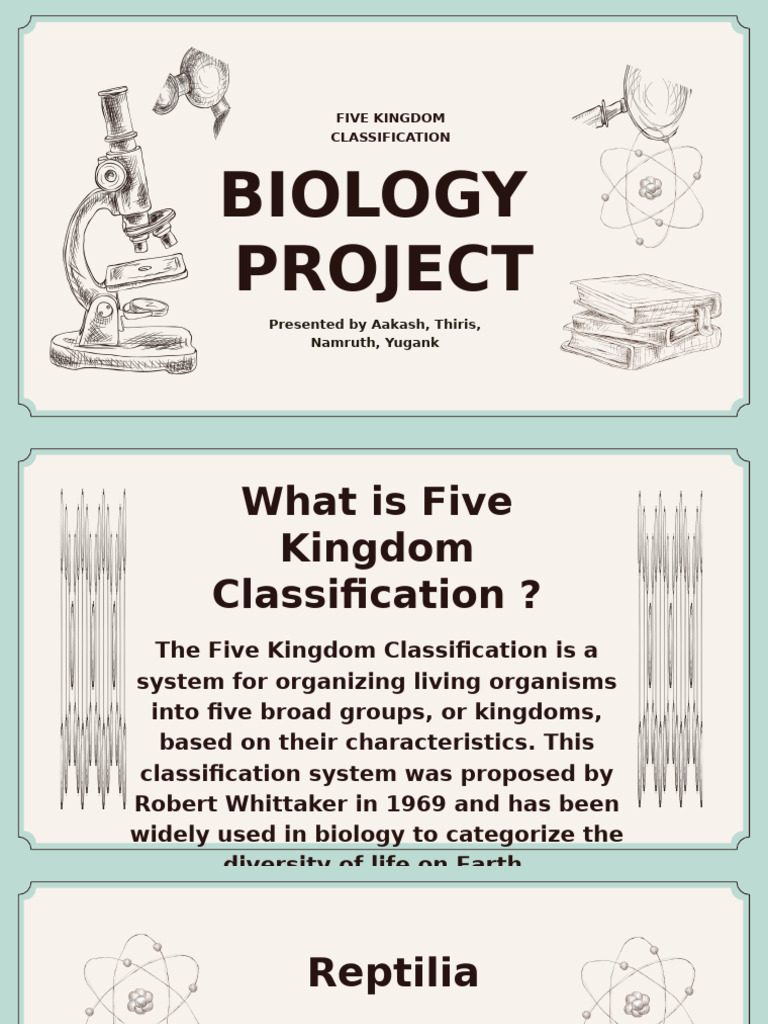 Biology Project Term 2 (Group 5) | PDF | Reptile | Birds