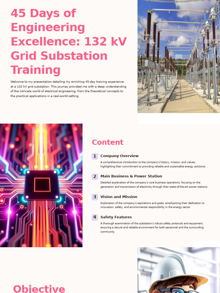 45 Days of Engineering Excellence 132 KV Grid Substation Training | PDF ...