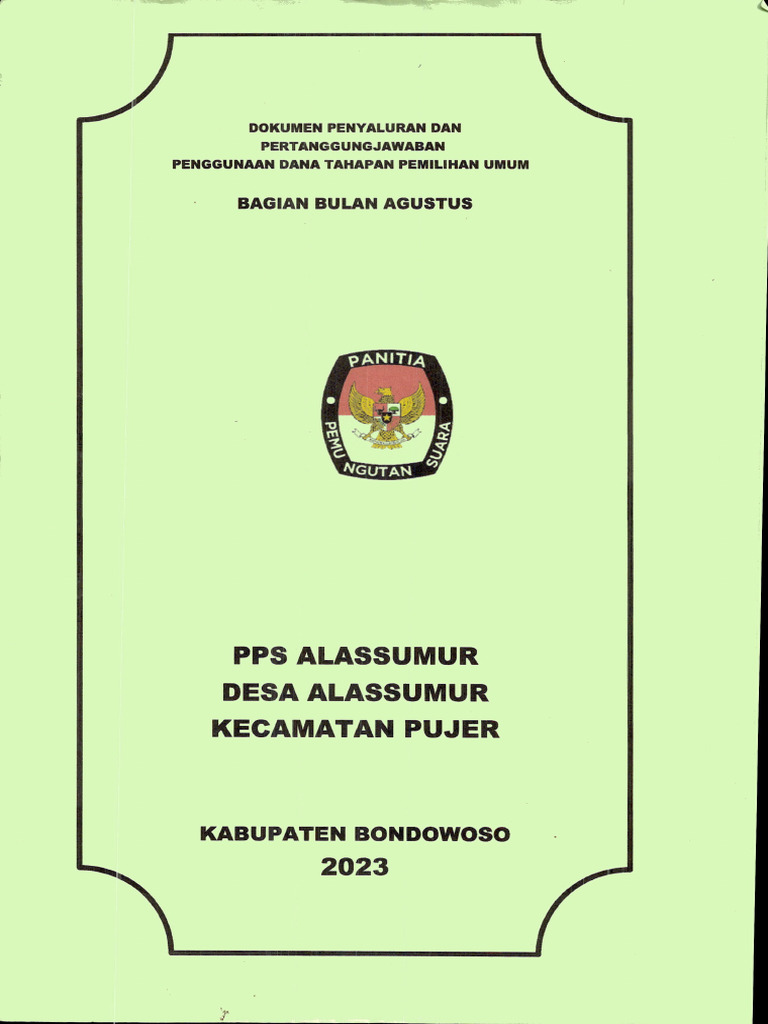 Cover SPJ Bulan Agustus | PDF